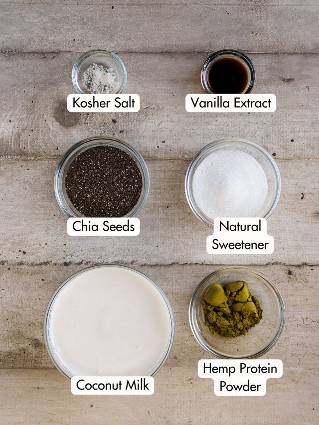 Chia Seed Protein Pudding - I'd Rather Be A Chef