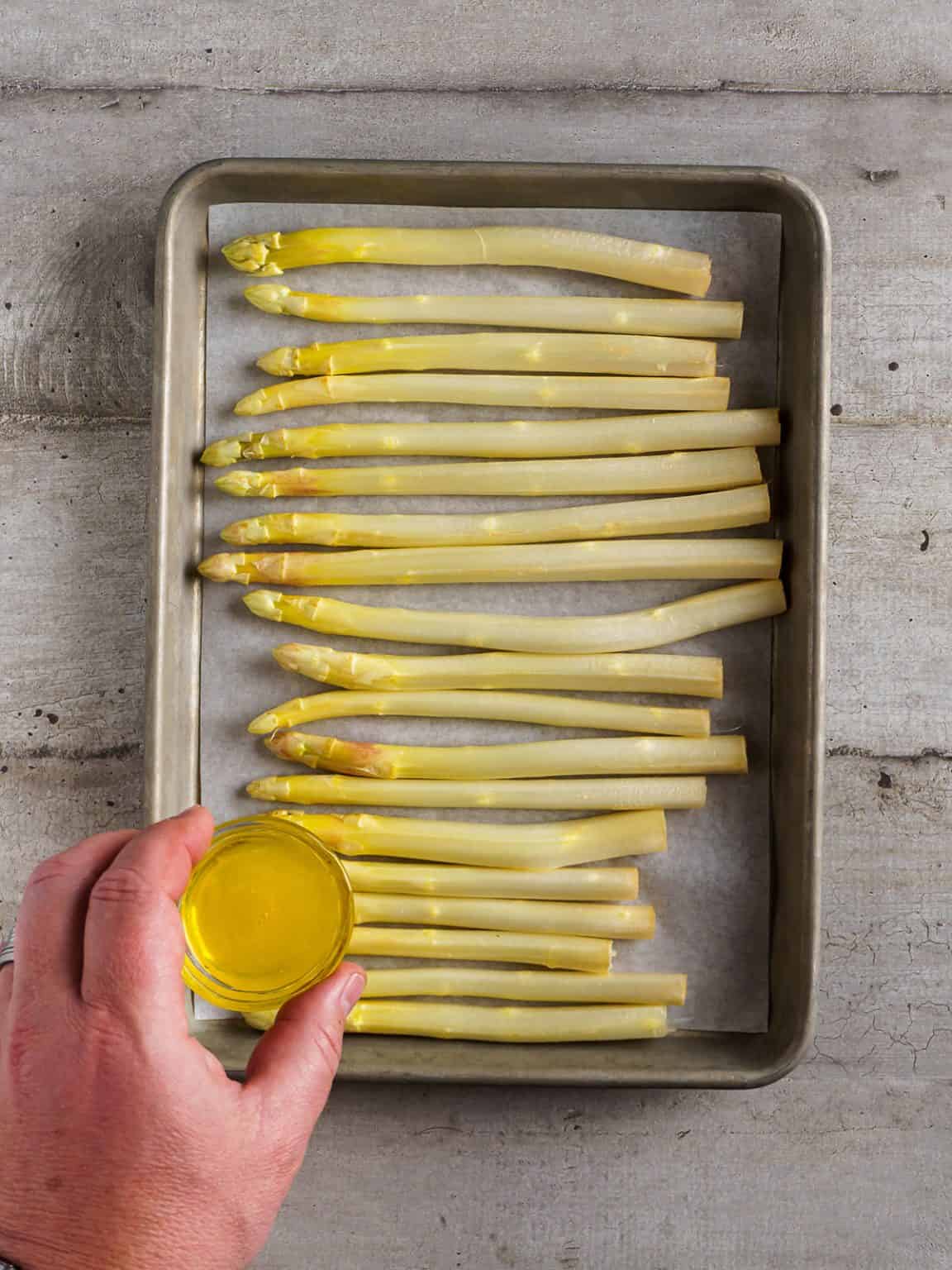 The BEST White Asparagus Recipe - I'd Rather Be A Chef